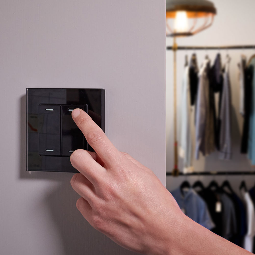 EnOcean Wireless Switch and NodOn Receiver Starter Kit - White PG ...