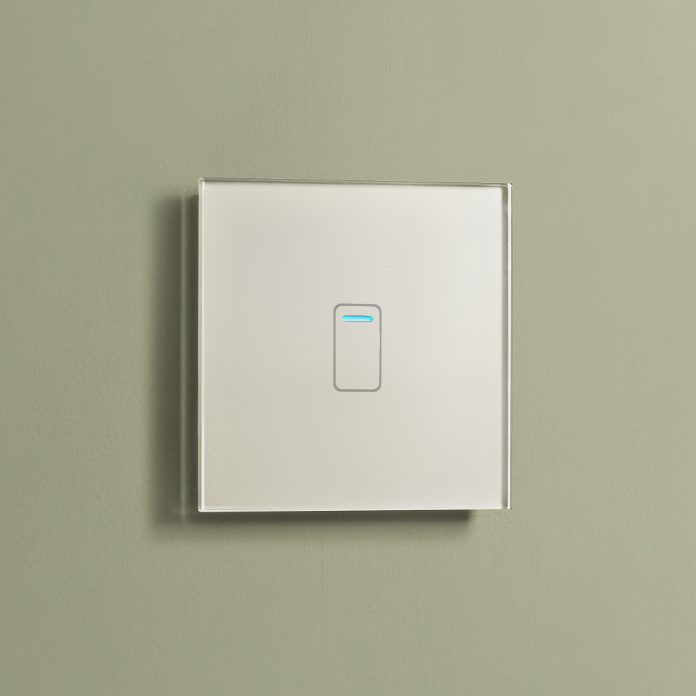 Crystal Touch Switch 1G - White RetroTouch Light Switches & Plug Sockets