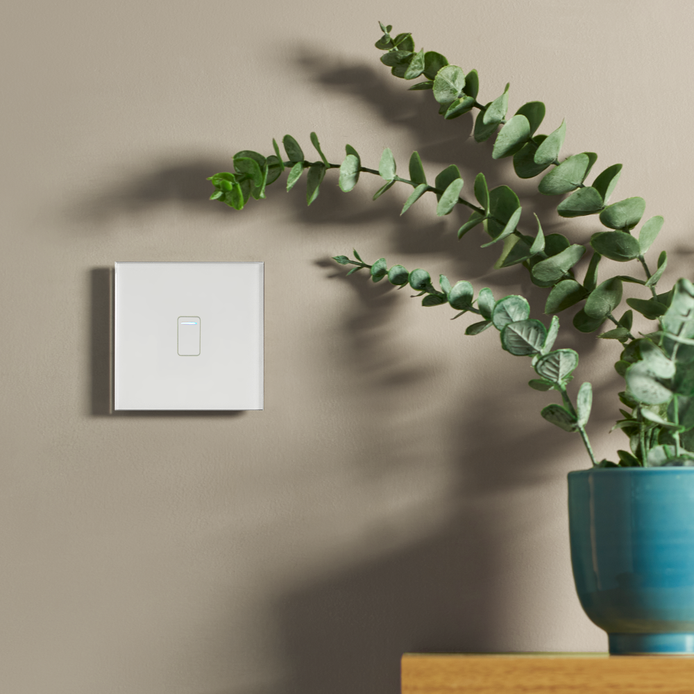 Crystal Touch Switch 1G - White RetroTouch Light Switches & Plug Sockets