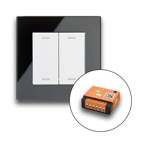 EnOcean Wireless Switch and NodOn Receiver Starter Kit - Part M Black ...