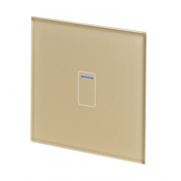 Crystal Touch Switch 1G - Black RetroTouch Light Switches & Plug Sockets