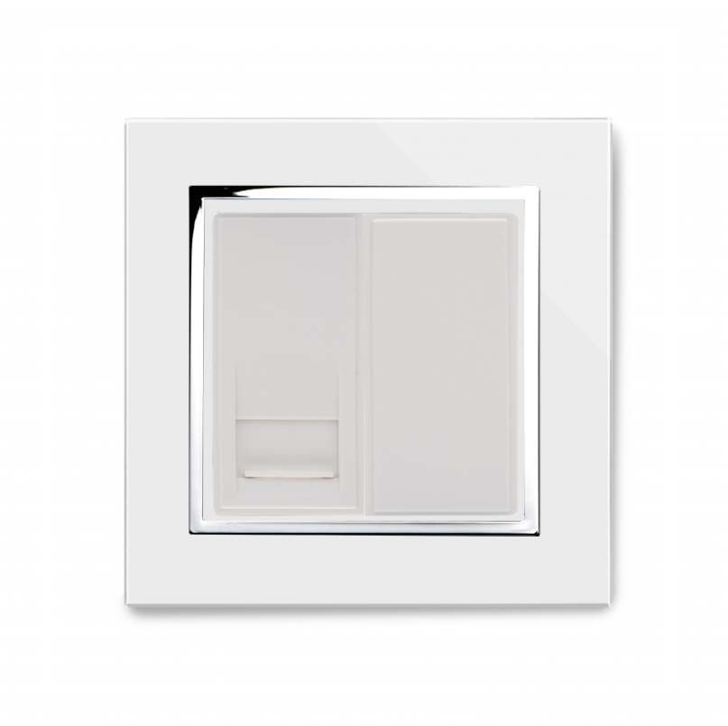 Crystal CT Telephone BT Master Socket White - RetroTouch Designer Light ...