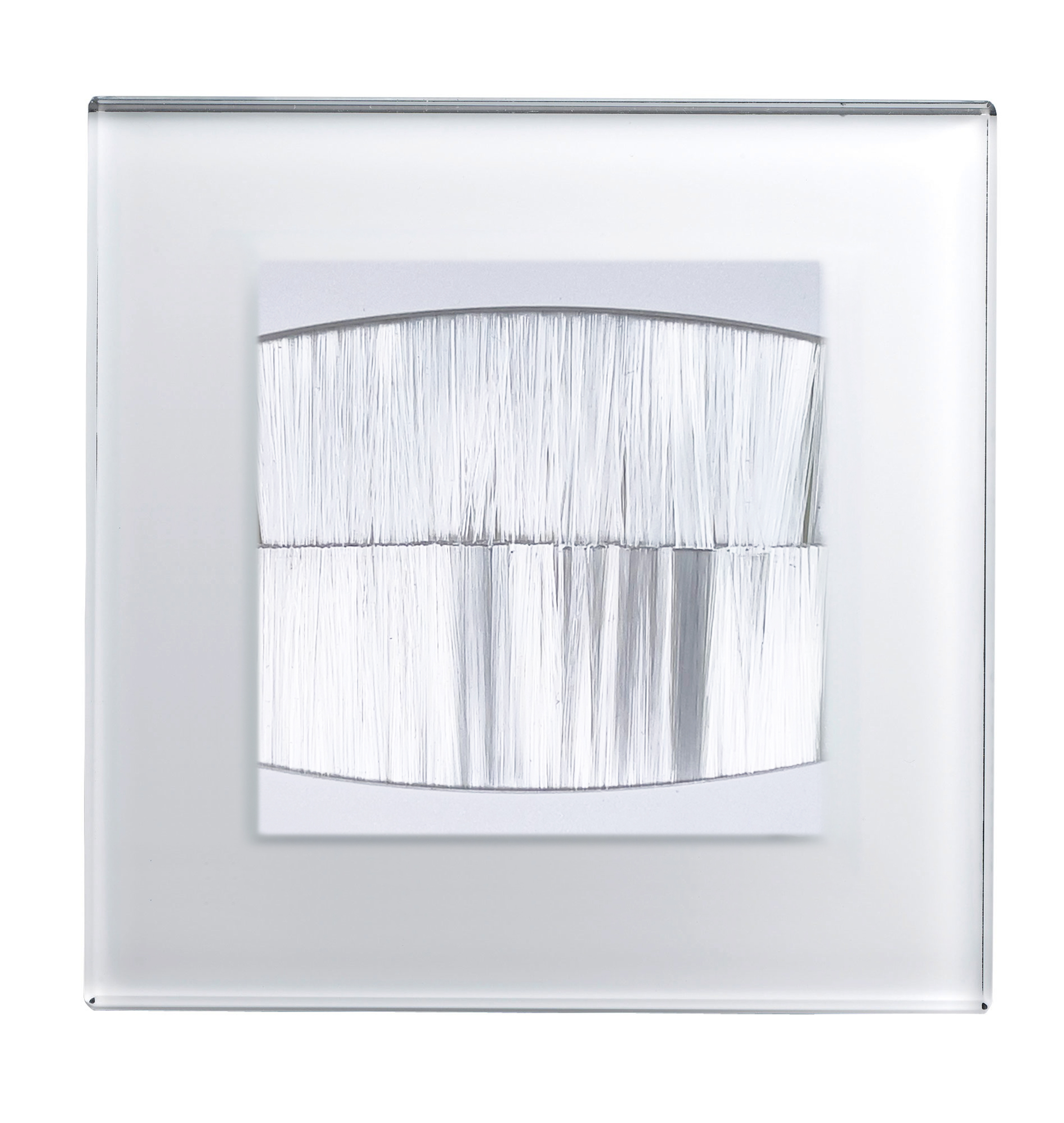 Crystal PG Bristle Brush Socket White RetroTouch Light Switches & Plug ...