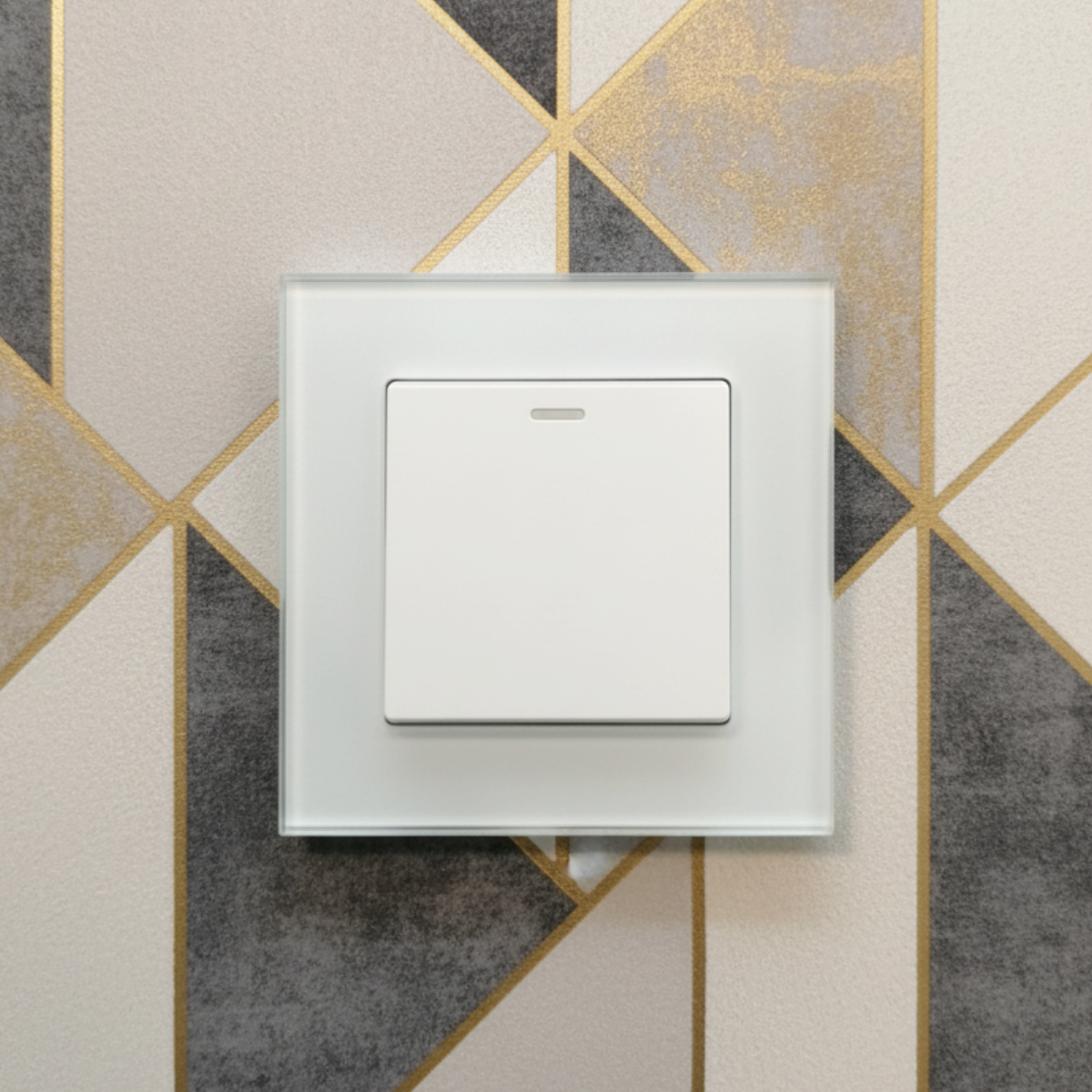 Crystal PG 1 Gang Rocker Light Switch White RetroTouch Light Switches ...