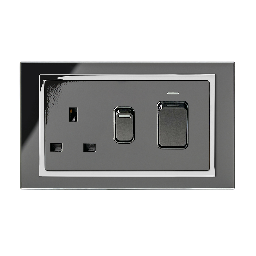 Retrotouch Cooker switch with plug socket RetroTouch Light Switches ...