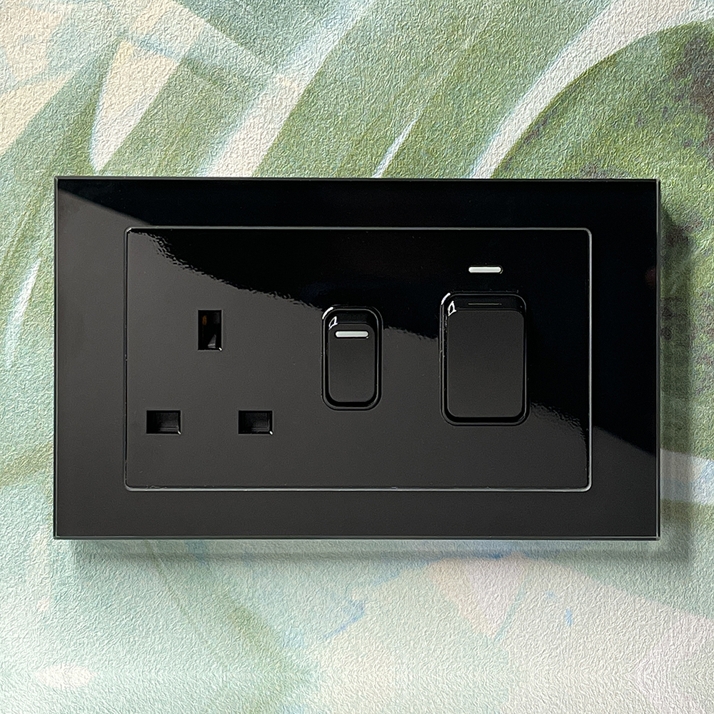 Retrotouch Cooker switch with plug socket RetroTouch Light Switches ...