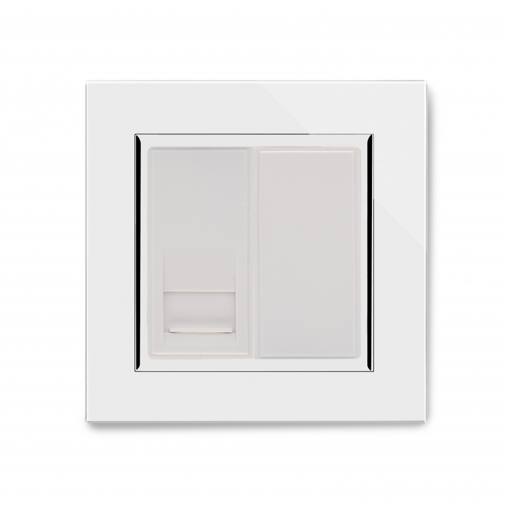 Crystal CT Telephone BT Master Socket White - RetroTouch Designer Light ...