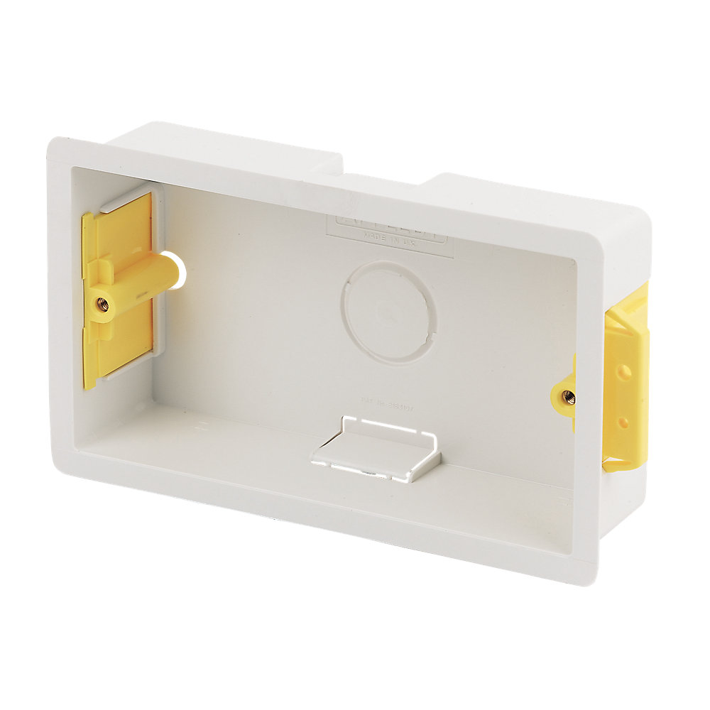 Double Dry Lining back box 35mm depth RetroTouch Light Switches & Plug ...