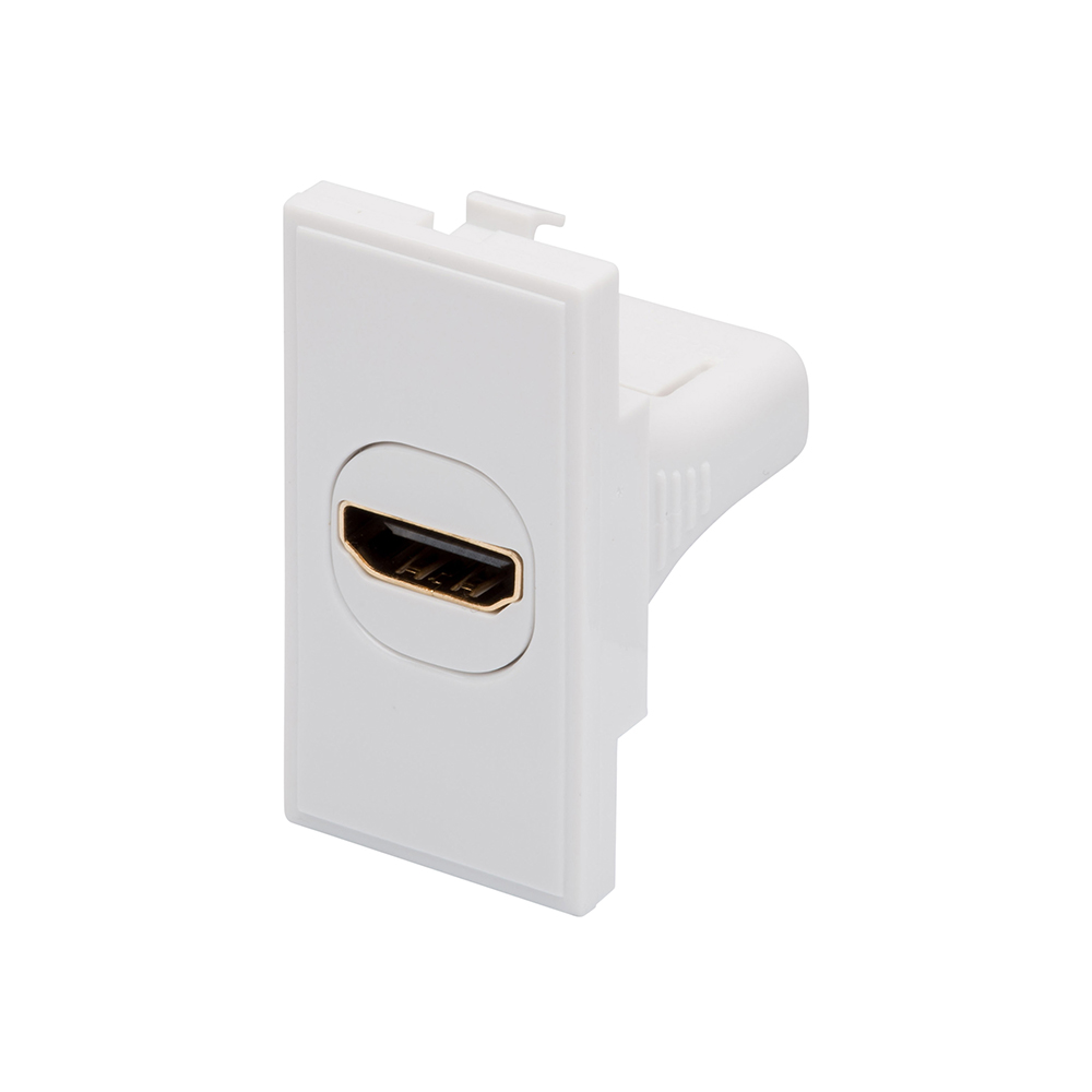 RT HDMI Module (25mm x 50mm) White RetroTouch Light Switches & Plug Sockets