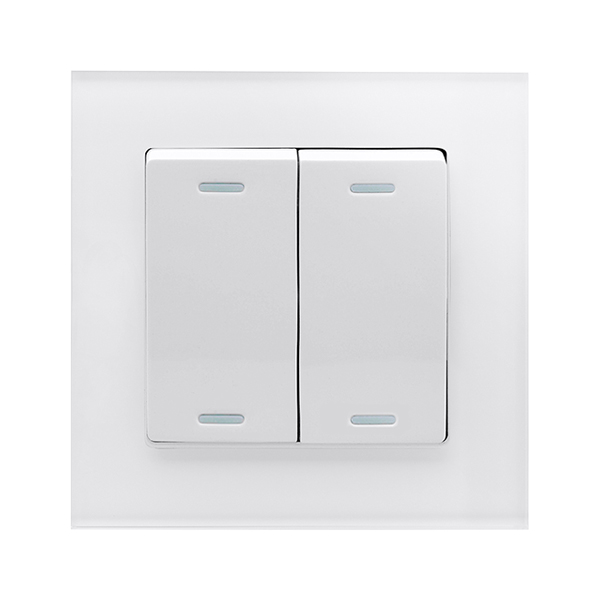Retrotouch EnOcean Smart Switch - White Glass RetroTouch Light Switches ...