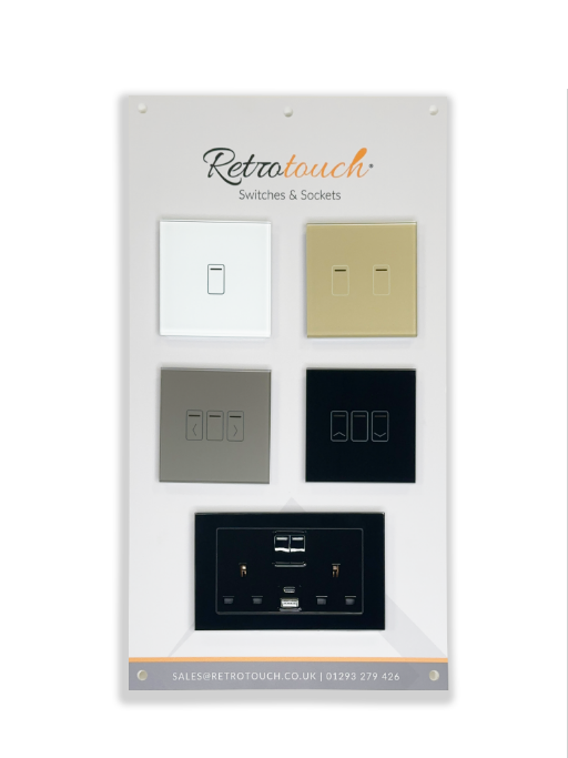 Touch Counter Top Display Unit - RetroTouch Designer Light Switches ...