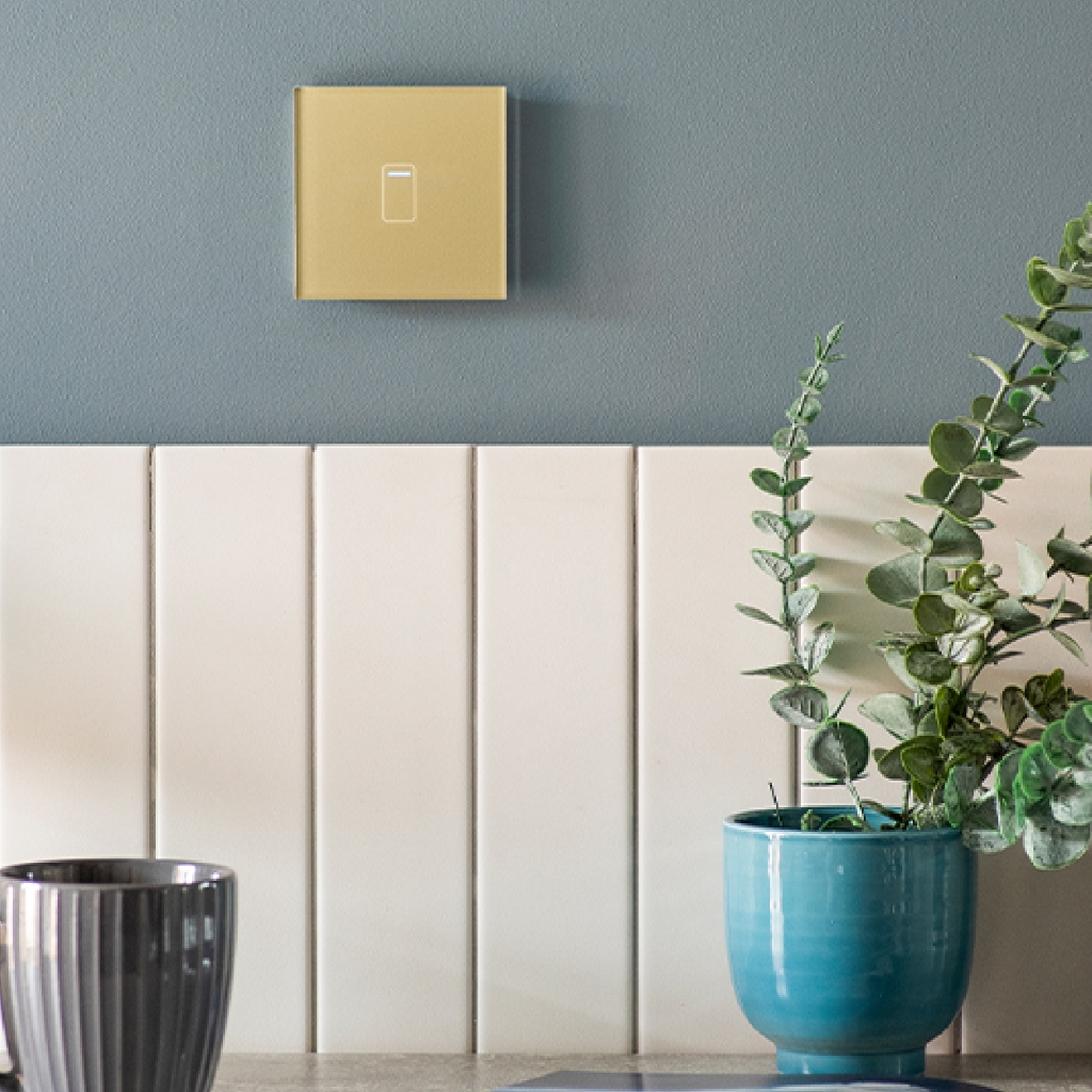 Crystal Touch Dimmer Switch 1G - Brass RetroTouch Light Switches & Plug ...