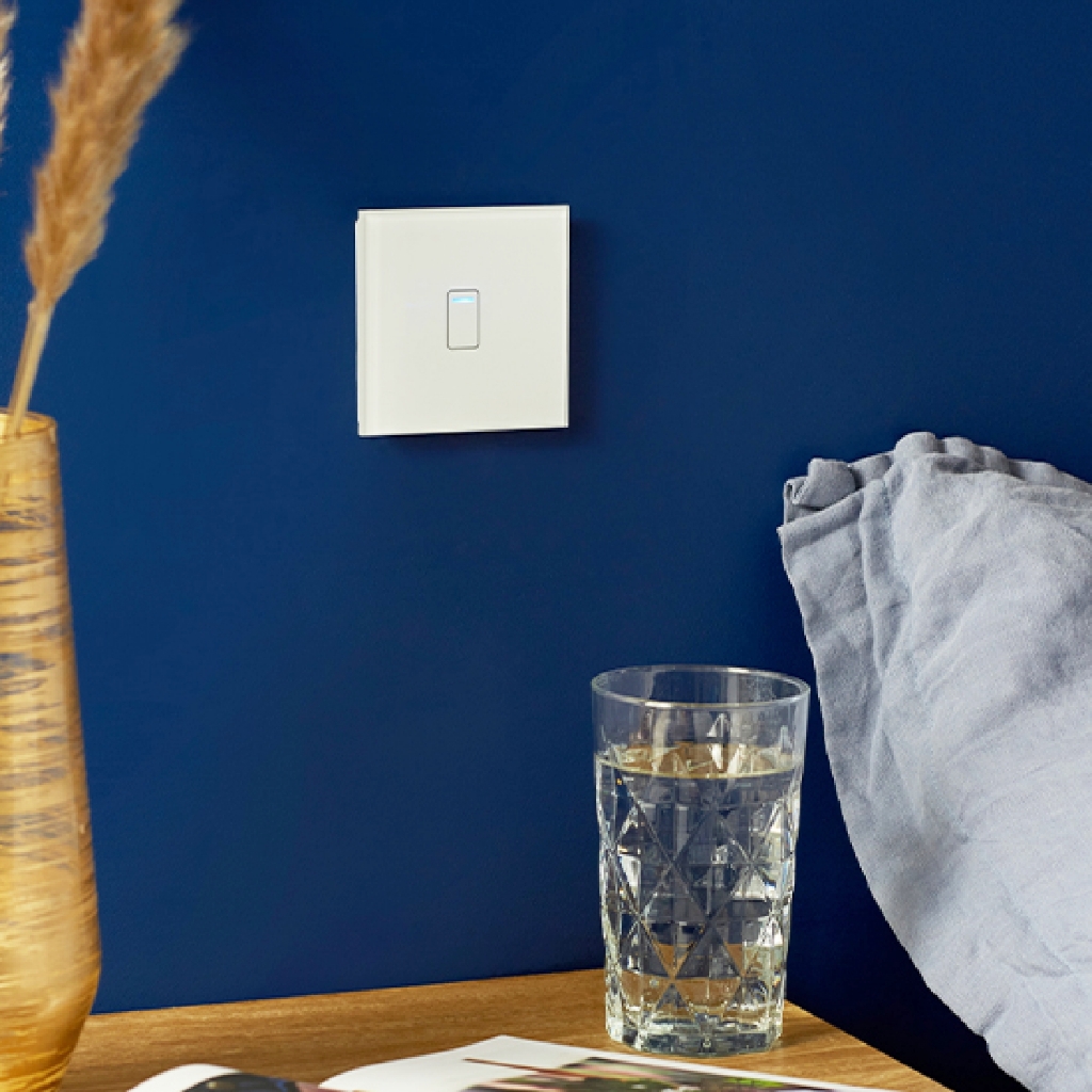 Crystal+ Touch WIFI Switch 1G - White RetroTouch Light Switches & Plug ...