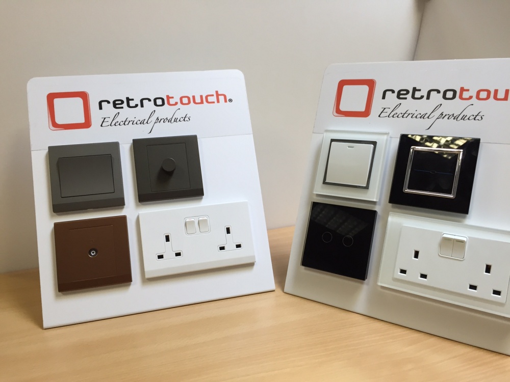 Counter Display Unit Crystal - RetroTouch Designer Light Switches ...